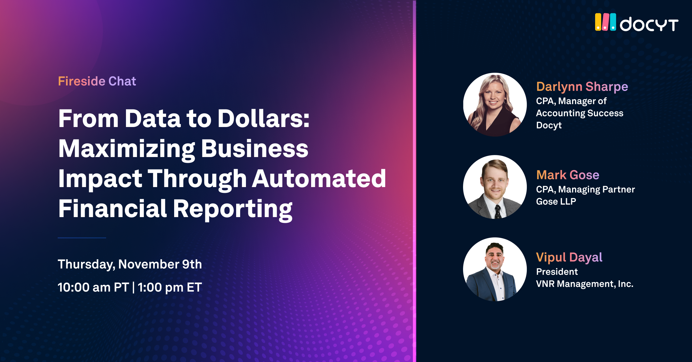 Docyt Webinar | Maximizing Business Impact through Automated Financial ...
